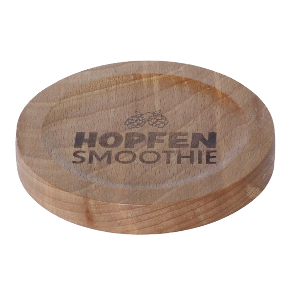 Holz-Untersetzer mit Spruch und Flaschenöffner 4-fach sortiert | Bartl GmbH